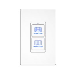 KP-2 - 2 Button In-Wall PoE Keypad Controller