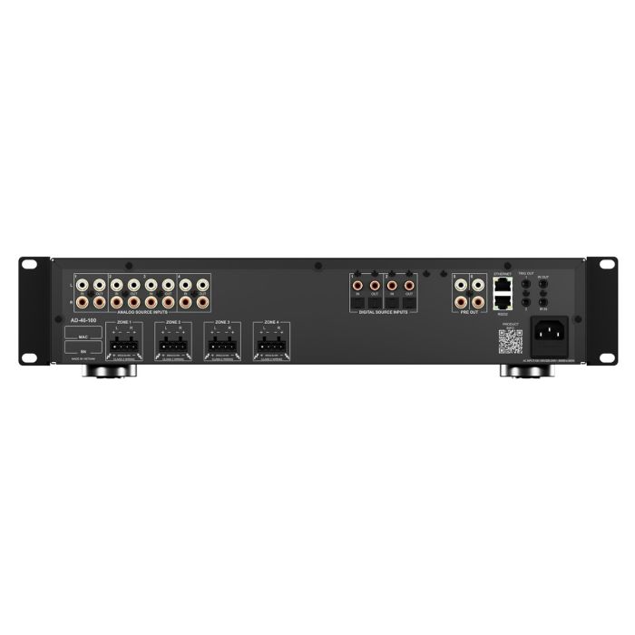 AD-46-100 - 4x6 DSP Matrix Amplifier - 100W