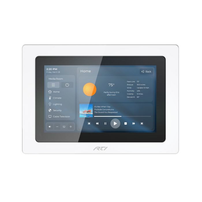 KX7 7 Inch In-Wall Touchpanel | 7 Inch Wall Touchscreen Control