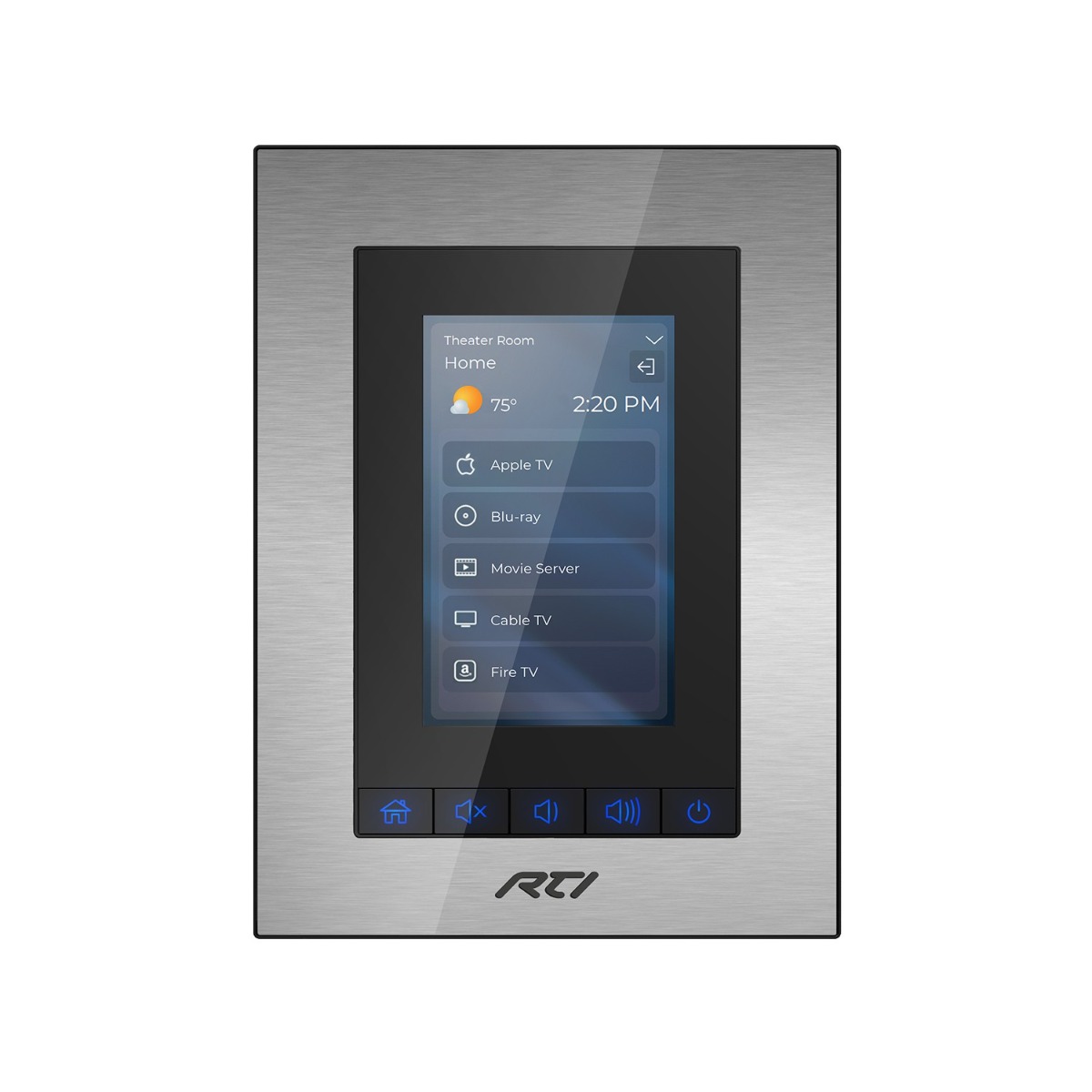 In Wall Touch Screen | KX3 3.5 Inch Touchpanel Keypad | RTI